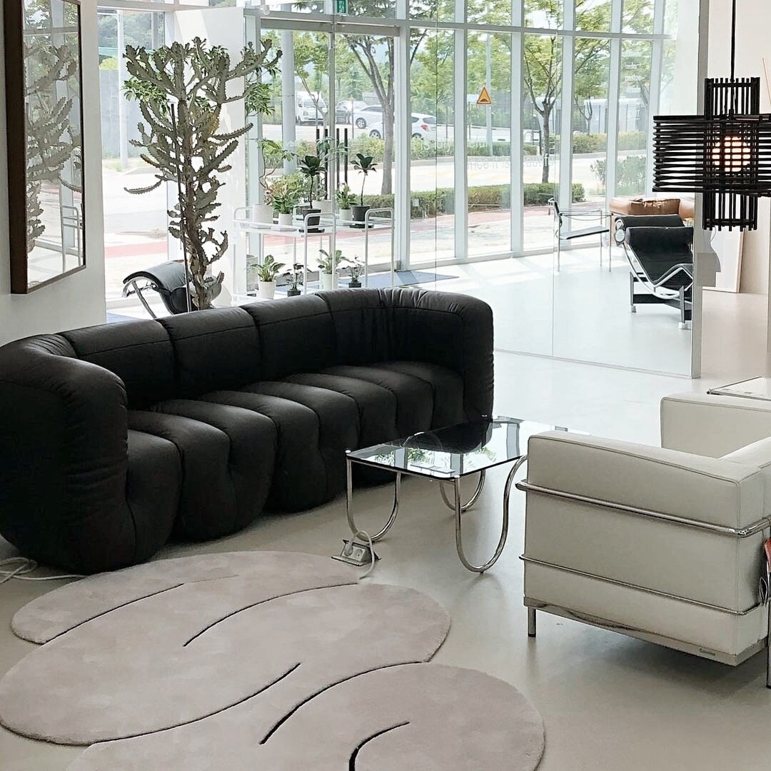 Cloud Gray Squiggle Rug – Okej